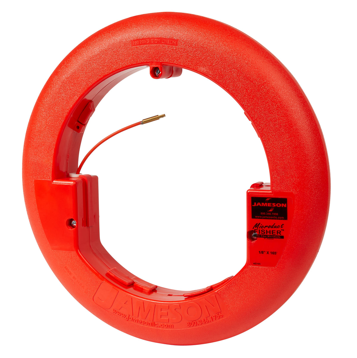 Microduct Fisher Fiberglass Fish Tape, 1/8" x 165' - (MPN 8-18-165MDR ...